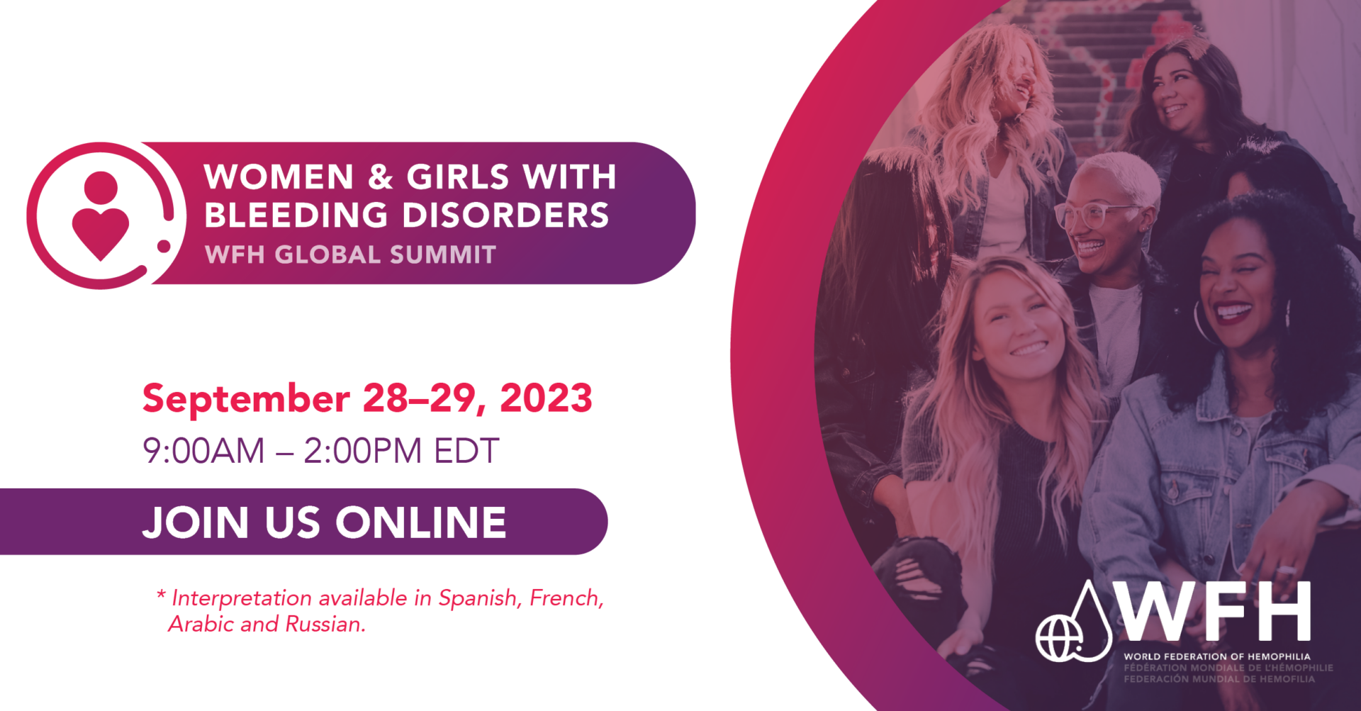 Global Summit on Women and Girls with bleeding disorders | World ...
